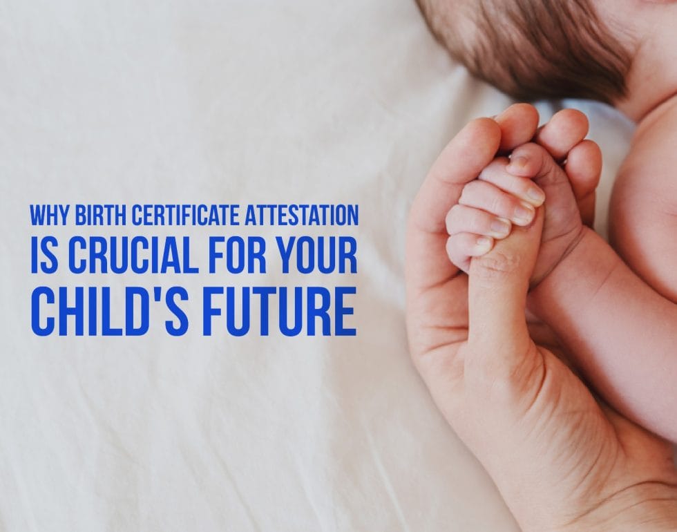 Birth Certificate Attestation In Kochi : Secure Your Child's Future